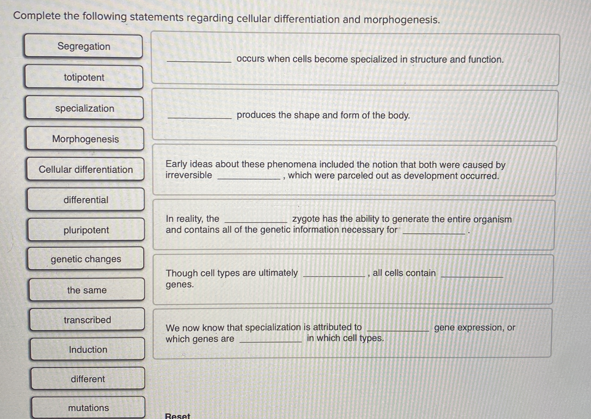 Solved Complete the following statements regarding cellular | Chegg.com