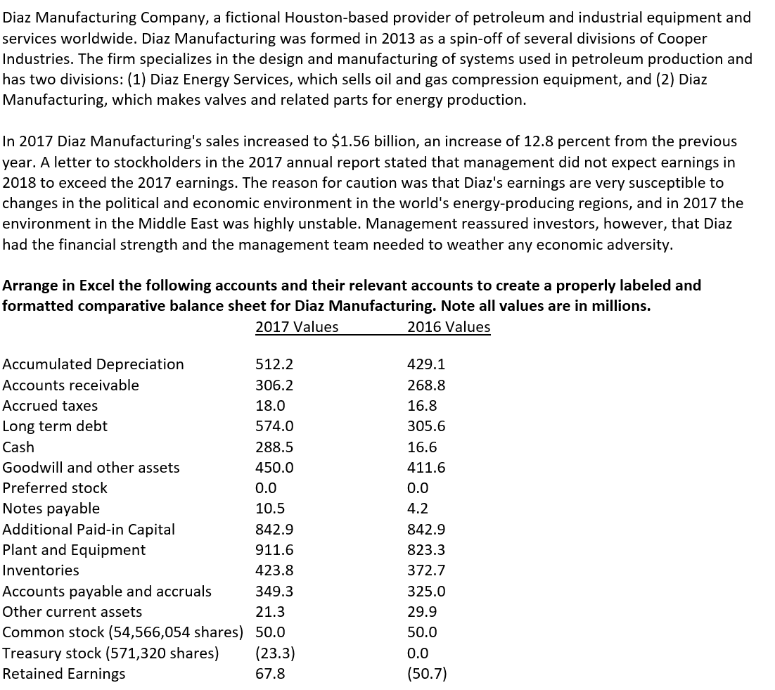 Please show working s in excel | Chegg.com