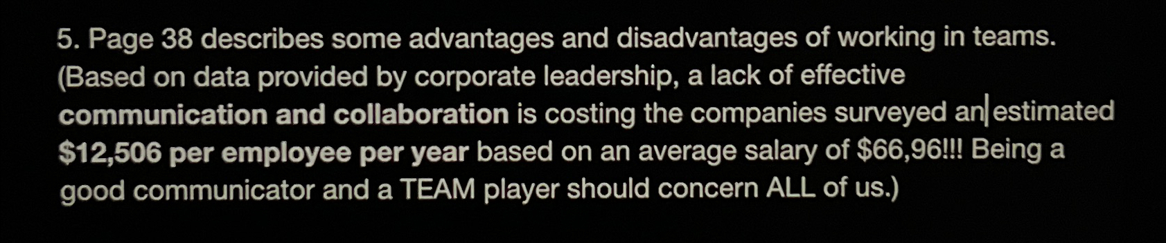 Solved Page 38 ﻿describes some advantages and disadvantages | Chegg.com