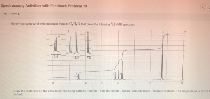 Solved Spectroscopy Activities with Feedback Problem 19 Part | Chegg.com