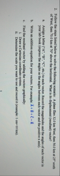 Solved Follow the steps listed below to solve the following | Chegg.com