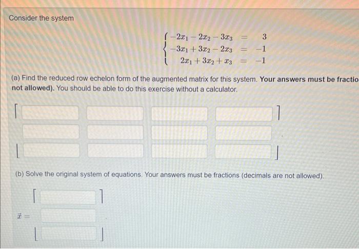 Solved Consider the system | Chegg.com