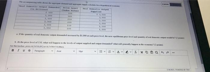 Solved Pei 100 1.000 1,500 2,000 2.500 3.000 150 300 250 200 | Chegg.com