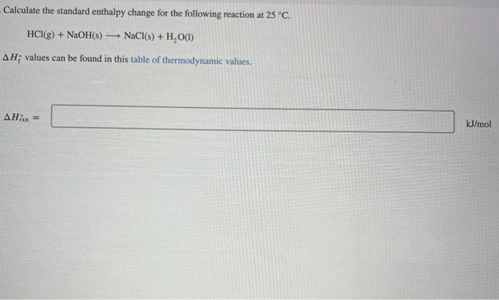 [Solved]: Calculate the standard enthalpy change for the fo