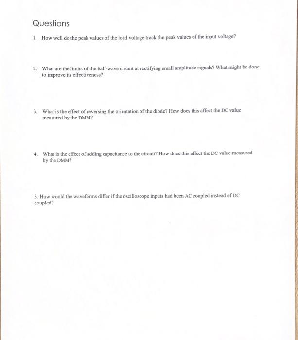 Solved Objective The goal of this exercise is to investigate | Chegg.com