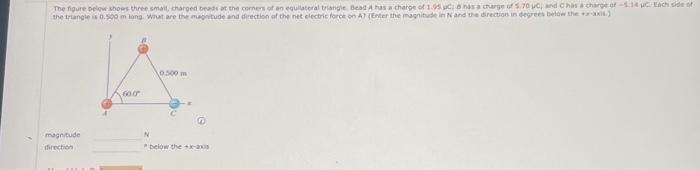 Solved - magnitude (4) ifirection N n peion the th-anis | Chegg.com
