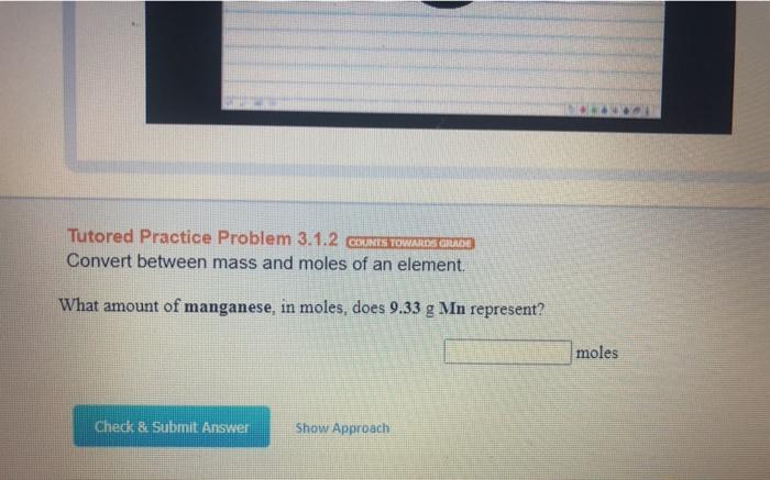 Solved Tutored Practice Problem 3.1.2 COUNTS TOWARIS DE | Chegg.com