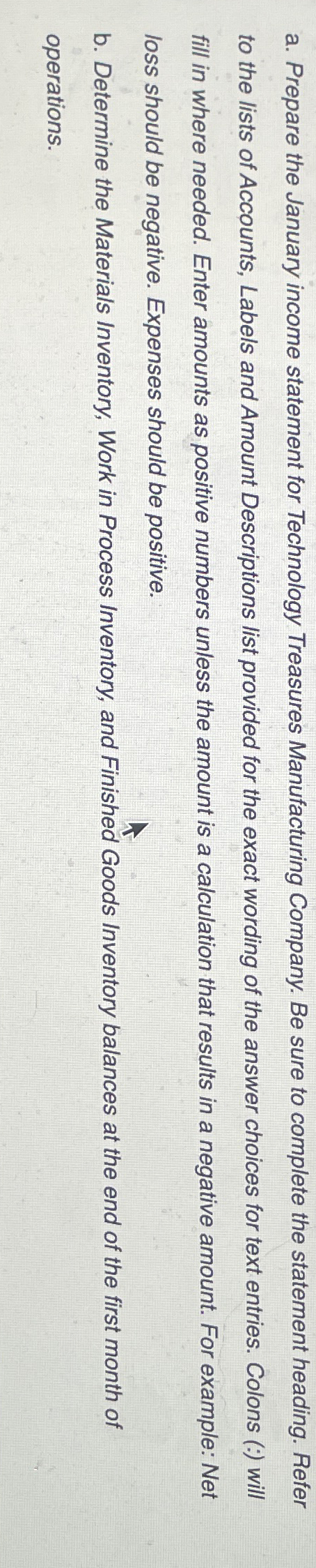 Solved The following events took place for Technology | Chegg.com