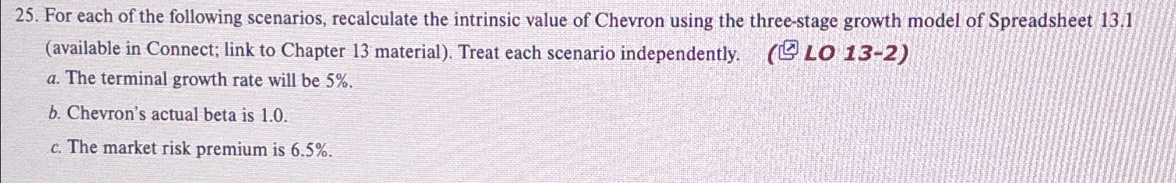 Solved For each of the following scenarios, recalculate the | Chegg.com Solved For each of the following scenarios, recalculate the | Chegg.com