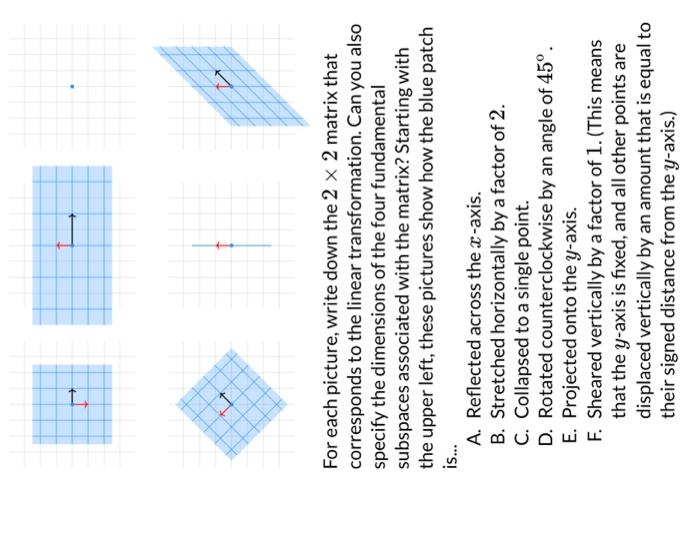 Solved 1. Here is a picture of the vector space R2. The | Chegg.com