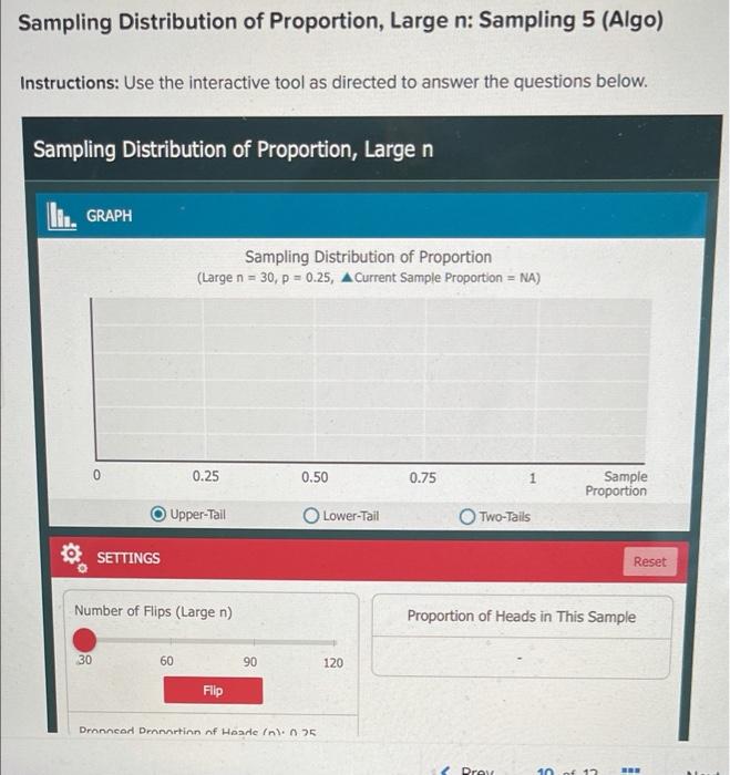 Solved Sampling Distribution of Proportion, Large n: | Chegg.com