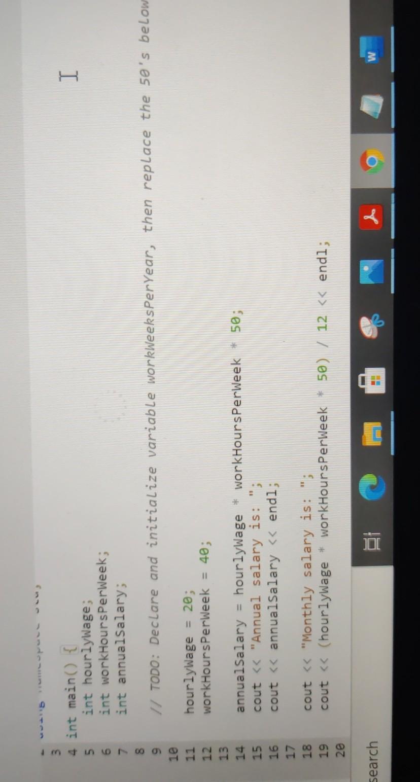 Solved ead too. zyDE 2.24.1: Calculate salary: Generalize a | Chegg.com Solved ead too. zyDE 2.24.1: Calculate salary: Generalize a | Chegg.com