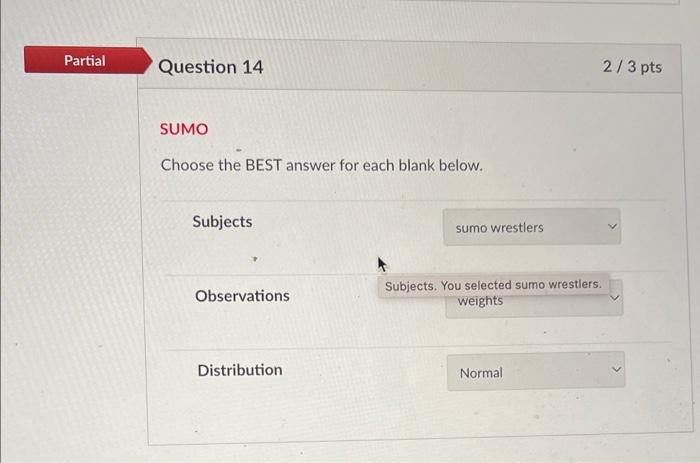 Solved Choose the BEST answer for each blank below. Subjects | Chegg.com