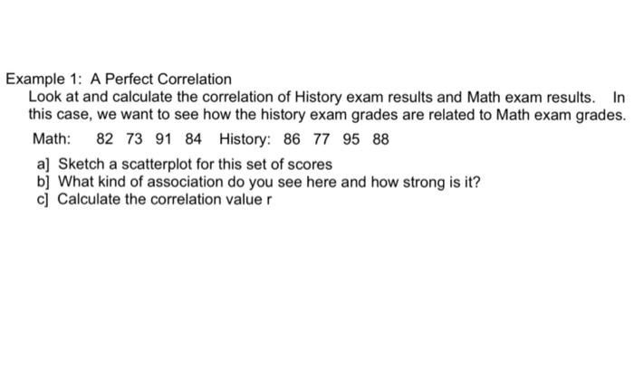 Solved Example 2: Effect of Outlier Using the scatterplot | Chegg.com