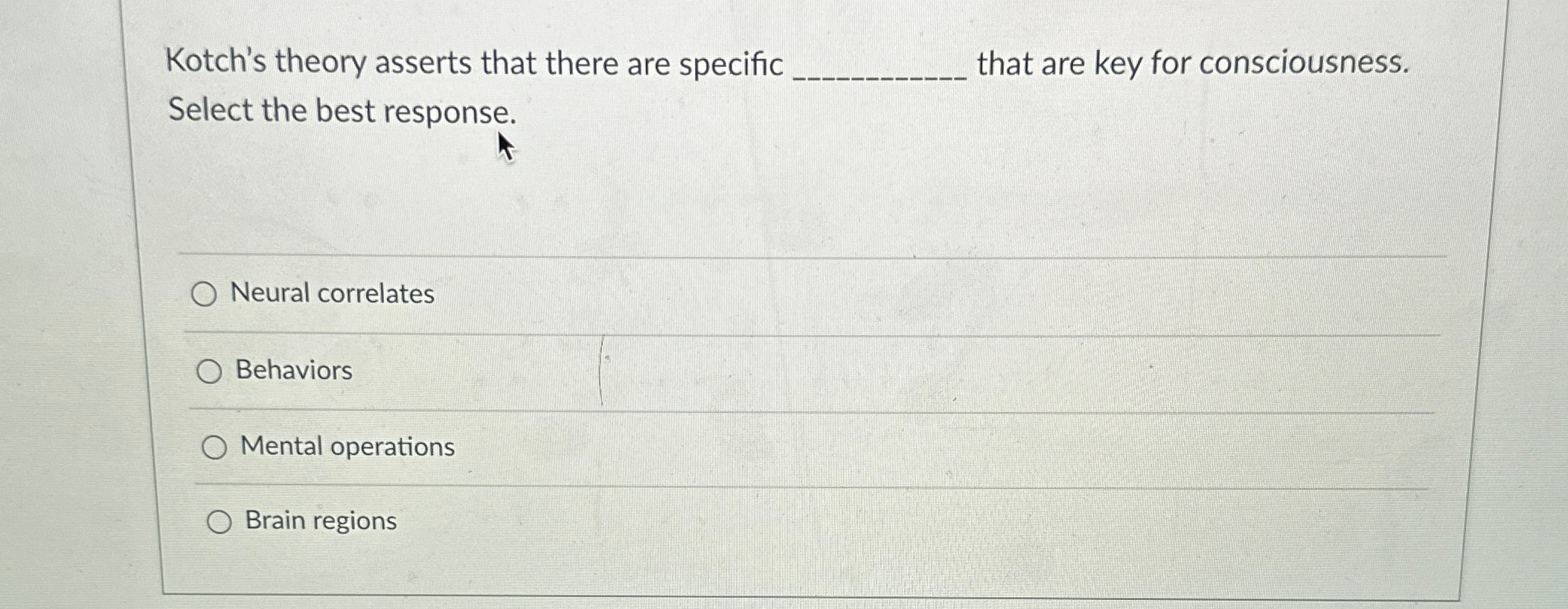 Solved Kotch's theory asserts that there are specific that | Chegg.com