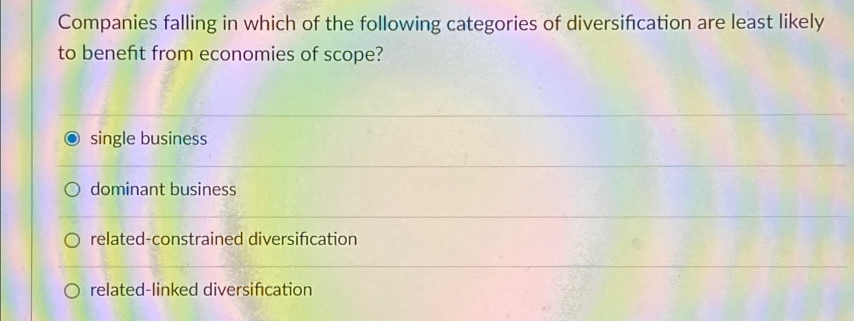 Solved Companies falling in which of the following | Chegg.com