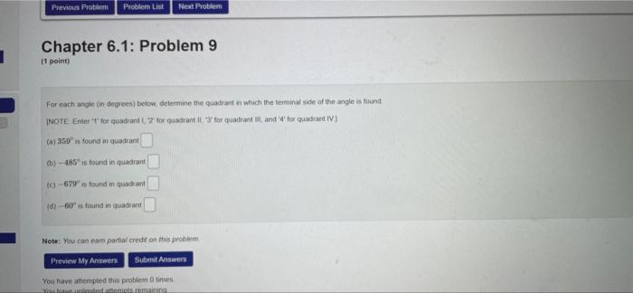 Solved Previous Problem Problem List Next Problem Chapter | Chegg.com