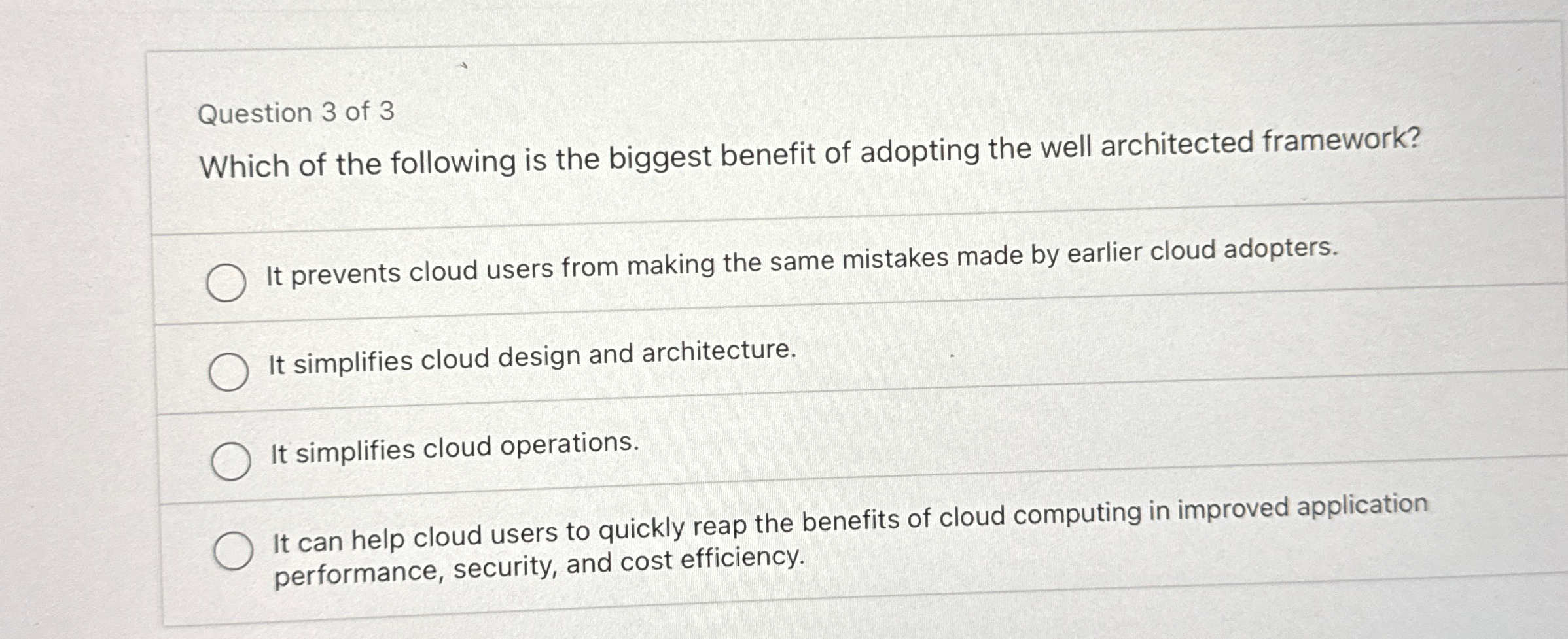Solved Question 3 ﻿of 3Which of the following is the biggest | Chegg.com