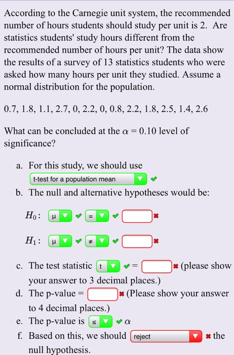 Solved According to the Carnegie unit system, the | Chegg.com