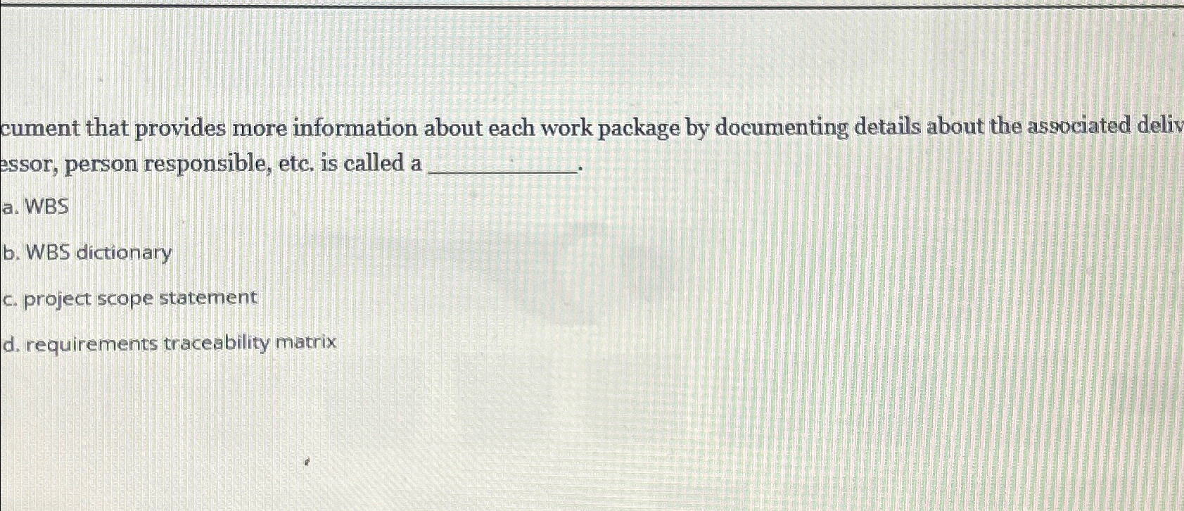Solved cument that provides more information about each work | Chegg.com
