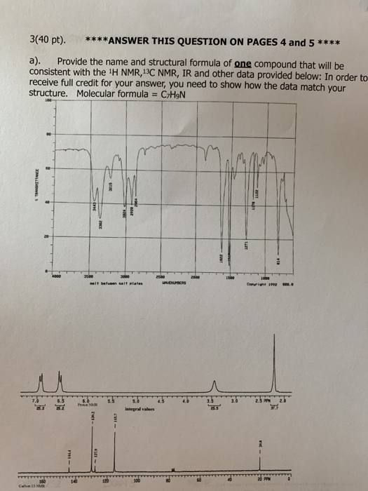 Solved 3(40 pt). ****ANSWER THIS QUESTION ON PAGES 4 and 5 | Chegg.com