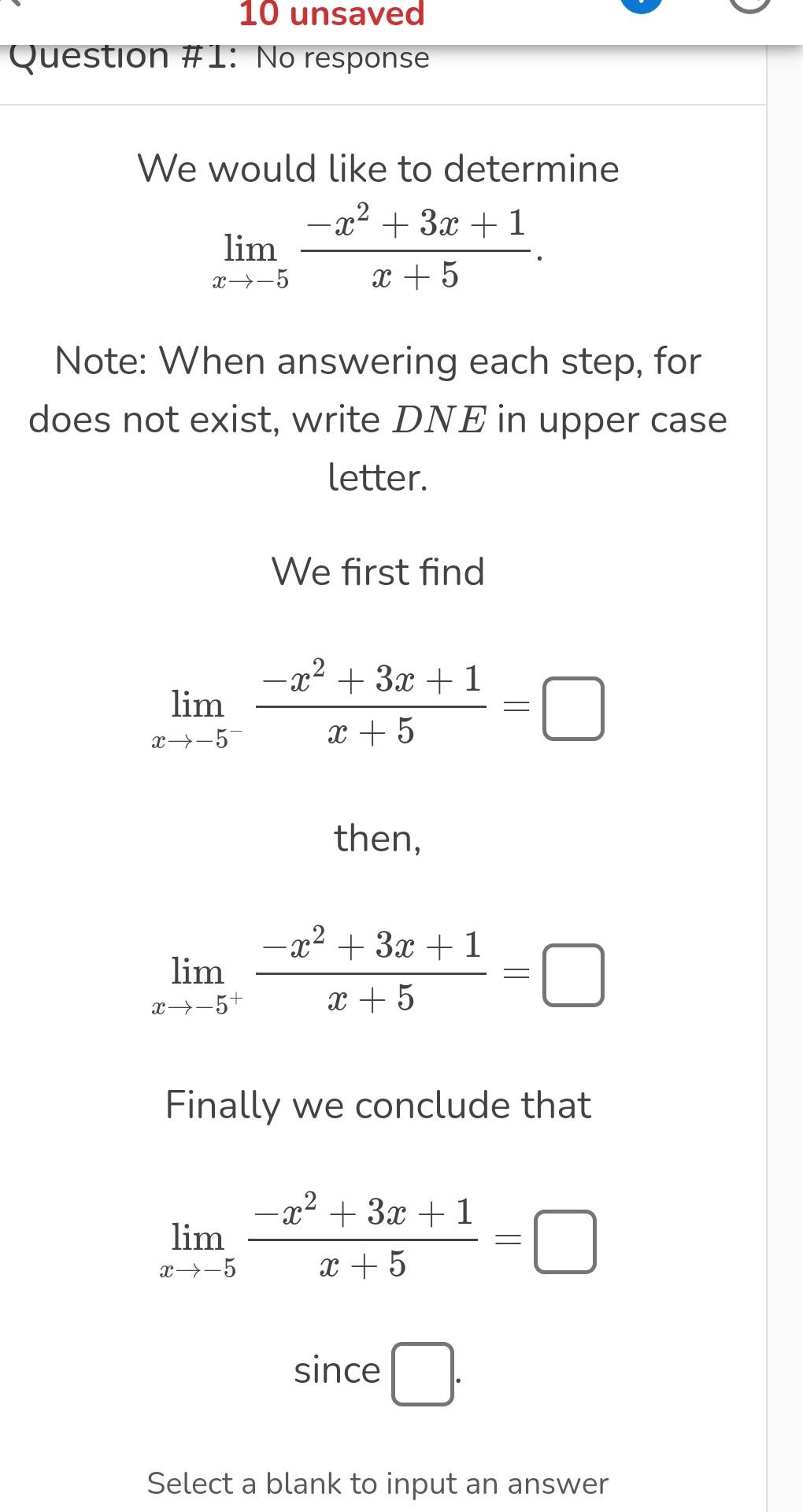 Solved Question 1 No Response We Would Like To Determine 