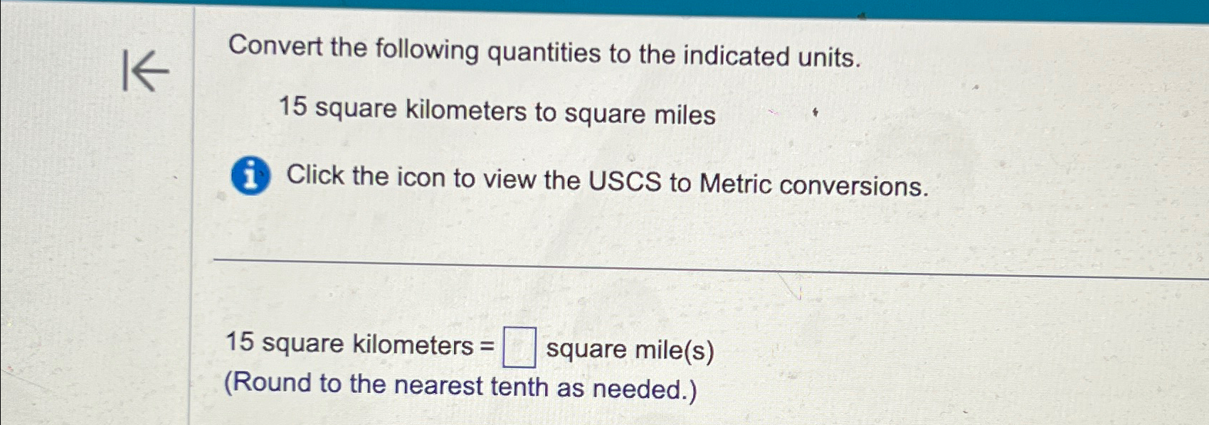 Solved Convert the following quantities to the indicated | Chegg.com