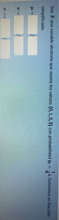 Solved Let x be a random variable that assumes the values | Chegg.com