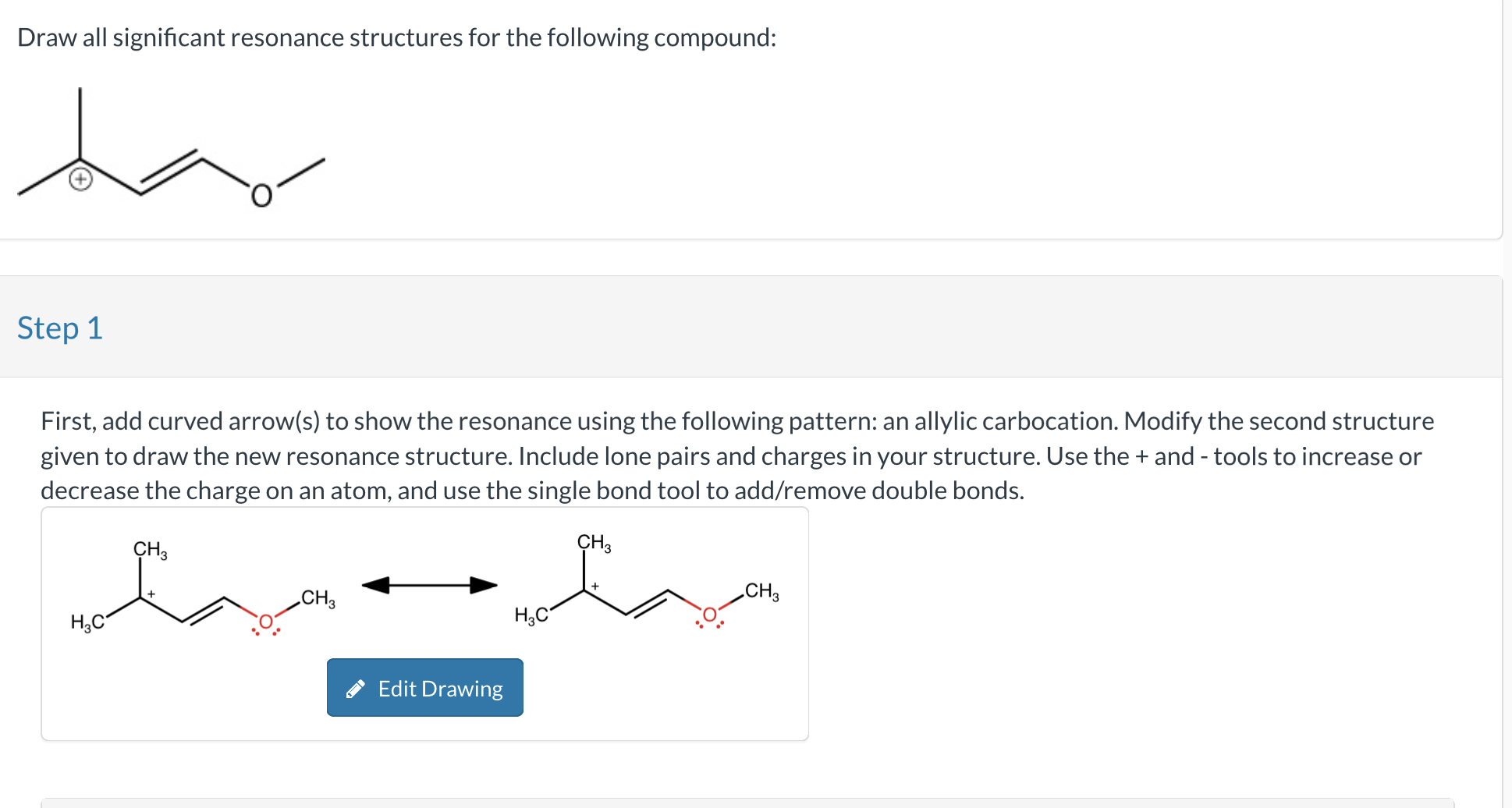 Solved Draw all significant resonance structures for the | Chegg.com