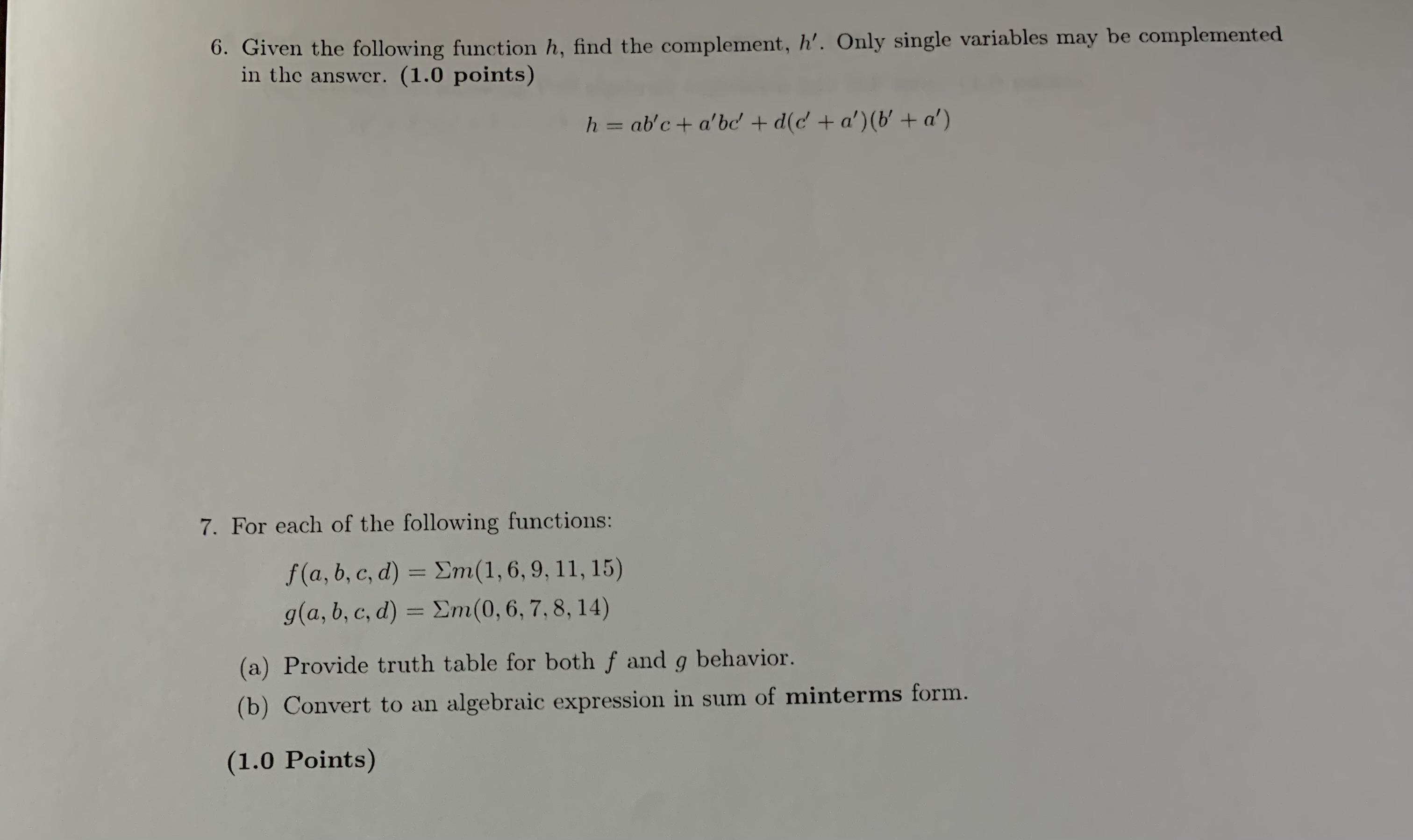 please provide all details including truth table | Chegg.com