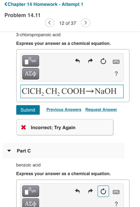 Solved Write balanced equations for the reaction of each of | Chegg.com