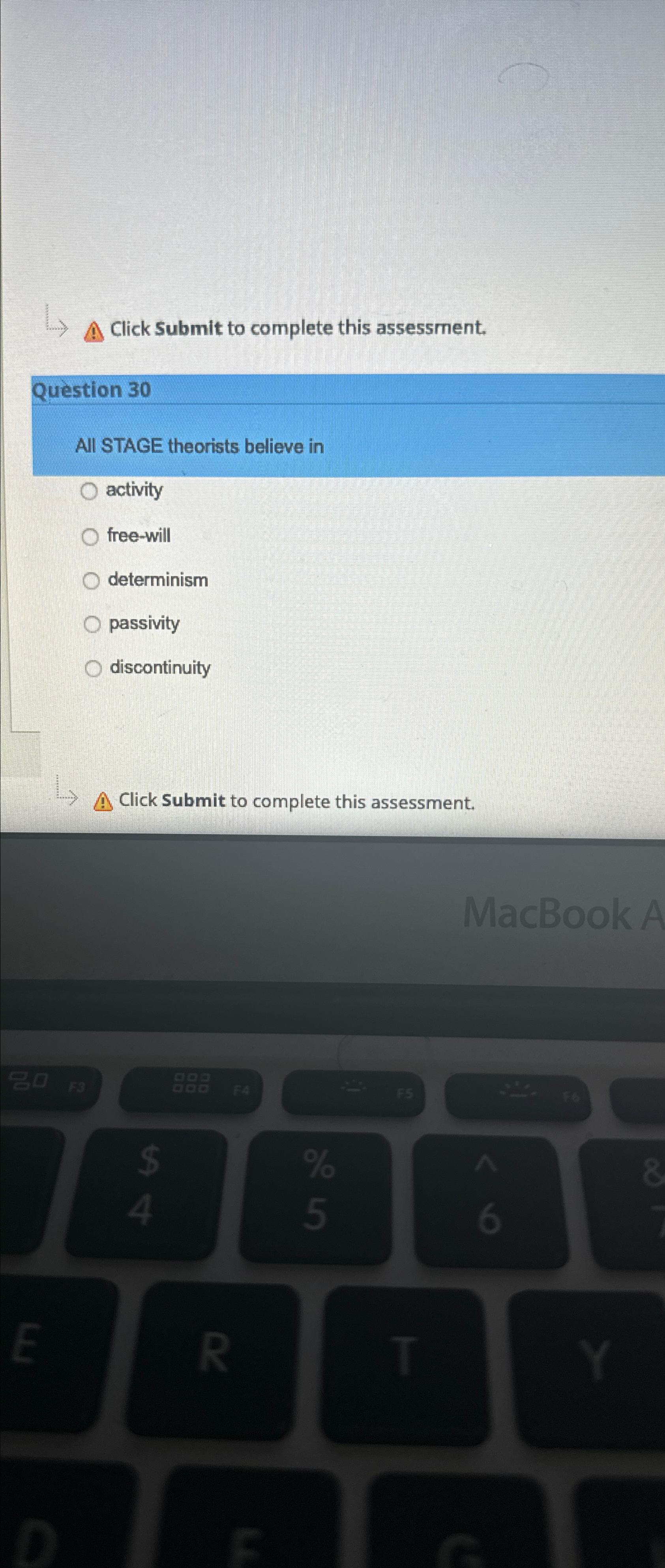 Solved Click Submit to complete this assessment.Question | Chegg.com