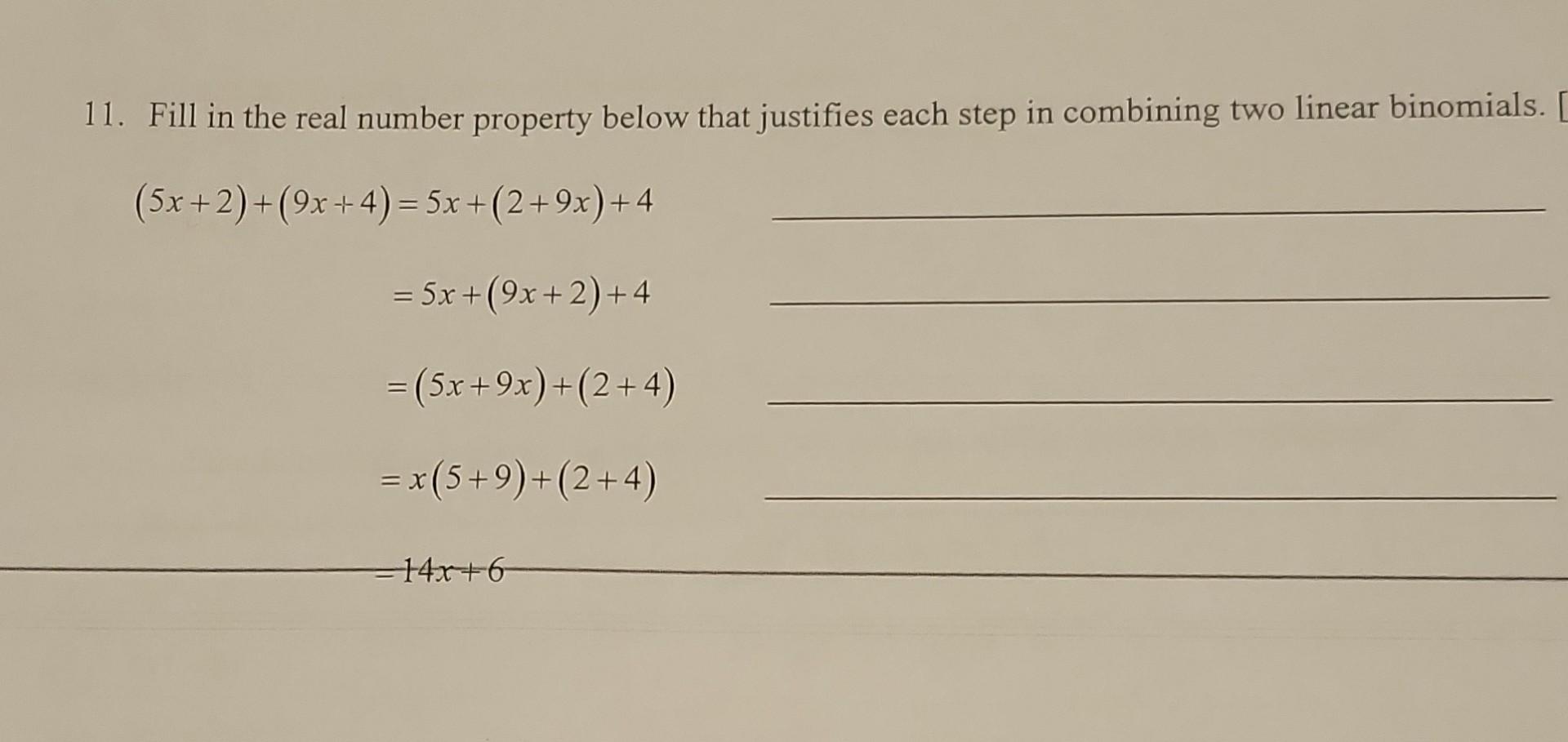 Solved 9. Given the two expressions below answer the | Chegg.com