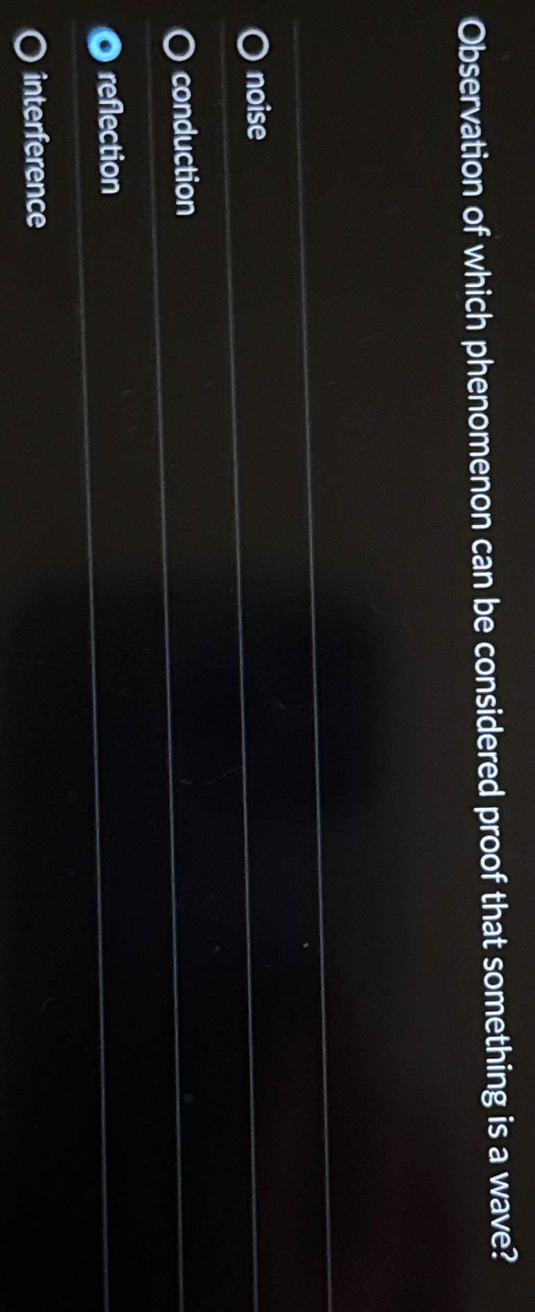 Solved Observation of which phenomenon can be considered | Chegg.com