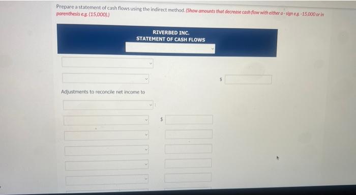 Solved Riverbed Inc., a greeting card company, had the | Chegg.com