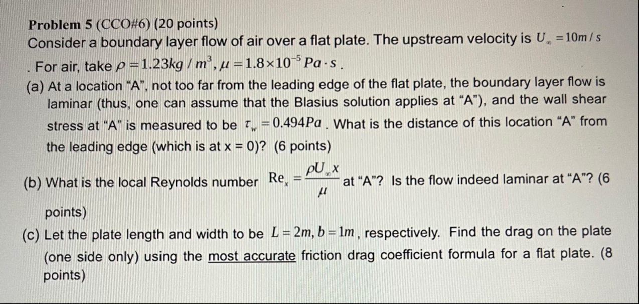 Solved Problem 5 (CCO#6) (20 ﻿points)Consider a boundary | Chegg.com