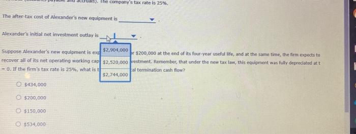 Solved 2. Incremental costs - Initial and termhanal cash | Chegg.com