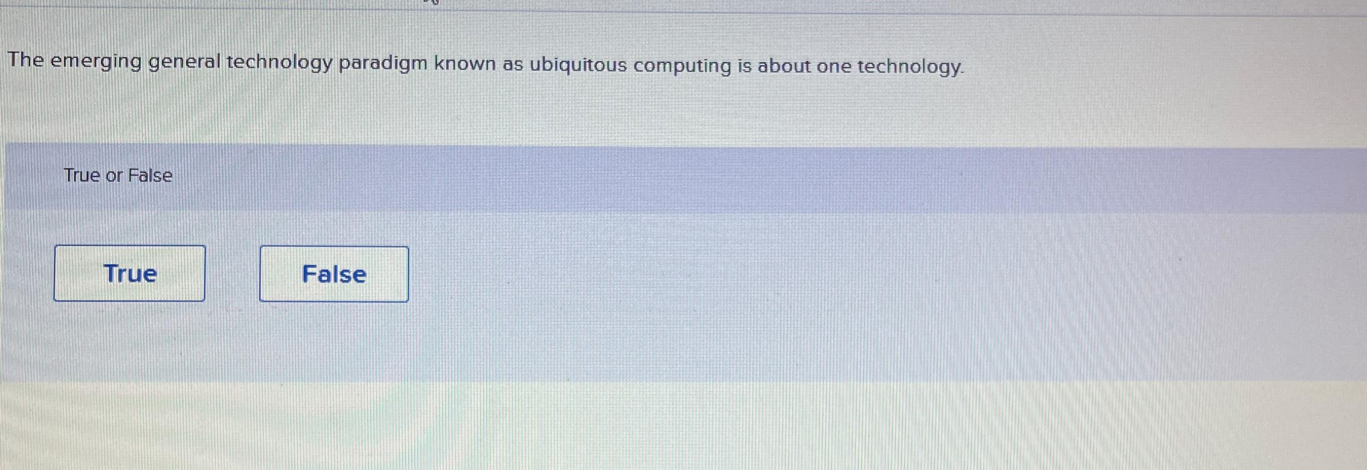Solved The emerging general technology paradigm known as | Chegg.com