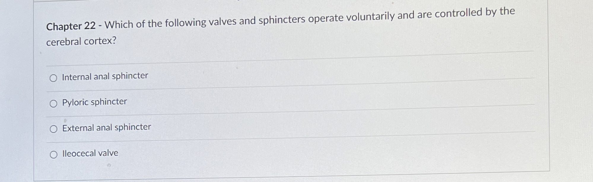 Solved Chapter 22 - ﻿Which of the following valves and | Chegg.com