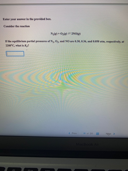 Solved Enter your answer in the provided box. Consider the | Chegg.com