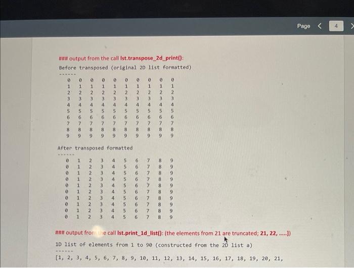 Solved Problem H1 ( 20 points): LO: Operations on 1D and 2D | Chegg.com