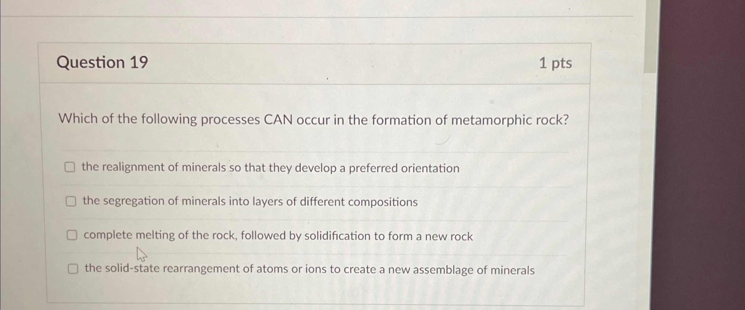 Solved Question 191 ﻿ptsWhich of the following processes CAN | Chegg.com