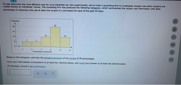 Solved To help determine the most effective way for us to | Chegg.com