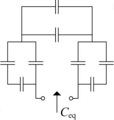 Solved If all capacitors in the figure are 3μF, find Ceq. | Chegg.com