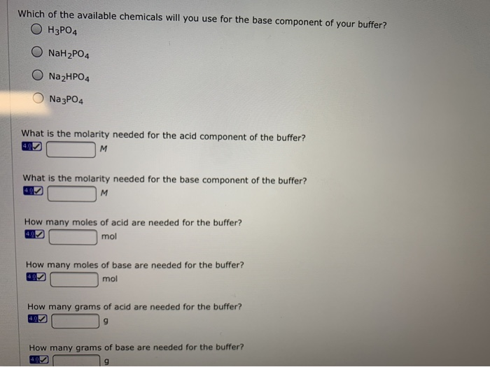 Solved You are instructed to create 400 ml of a 0.66 M | Chegg.com