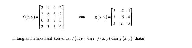 Solved By using the discrete convolution theorem in a | Chegg.com