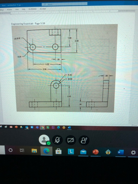 Solved BLUEBEAM Engineering Essentials Page 3-59 1.50 2.00 | Chegg.com