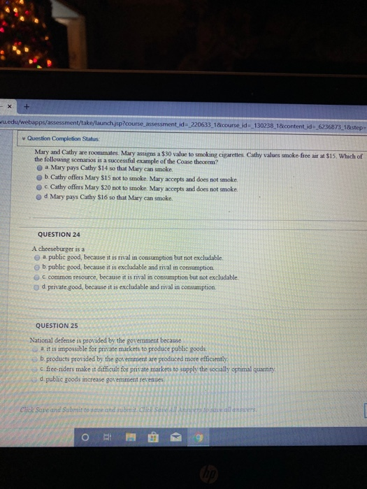 Solved u.edu/webapps/assessment/take/launch spłcourse | Chegg.com
