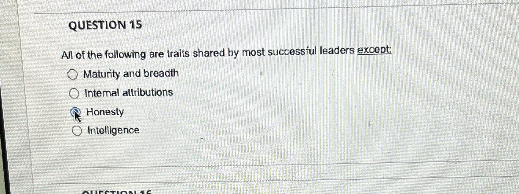 Solved QUESTION 15All of the following are traits shared by | Chegg.com