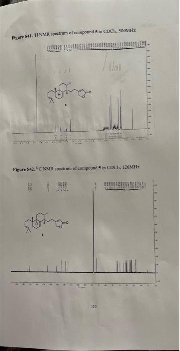 Figure S40. HRESIMS spectram of compound 5Eimare S41. | Chegg.com